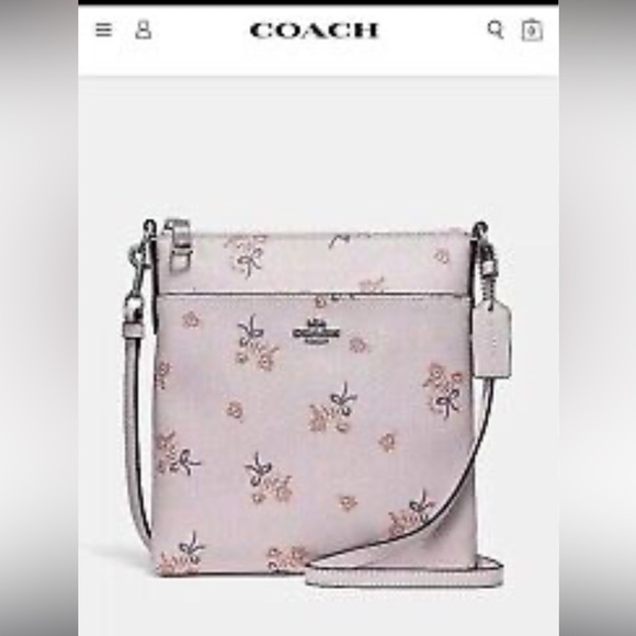 Coach | Bags | Coach Kitt Crossbody Bag In Floral Bow Print | Poshmark